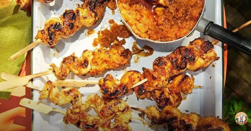 Receita de Satay de Frango: Sabor Incrível em Espetos